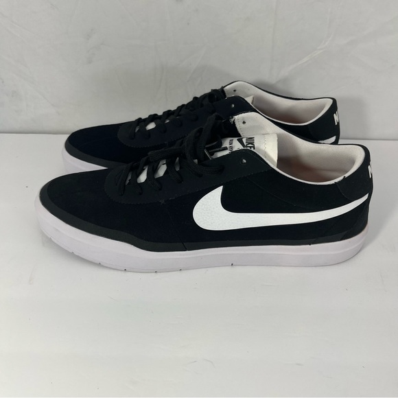 Nike | Shoes | Nike Mens Sb Bruin Hyperfeel Black White Skate Shoes ...